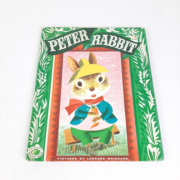 Other | 1955 Peter Rabbit Large Hardcover Book Big Treasure Books ...